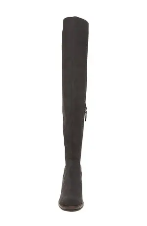 KELSI DAGGER BROOKLYN Logan Over The Knee Boot - Graphite