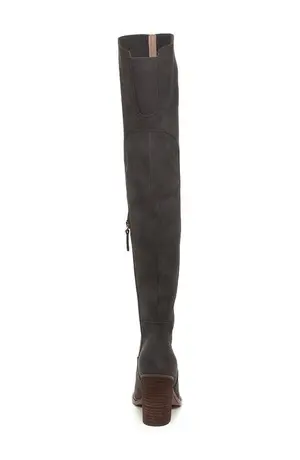 KELSI DAGGER BROOKLYN Logan Over The Knee Boot - Graphite