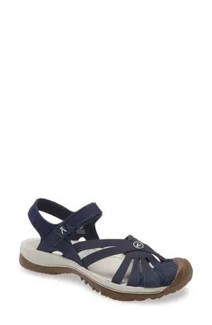 Keen Rose Platform Sandals - Navy