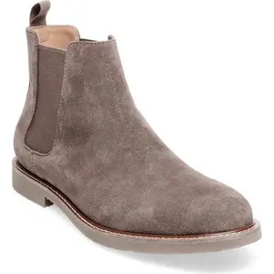 Steve Madden Highline Chelsea Boot - Taupe Suede