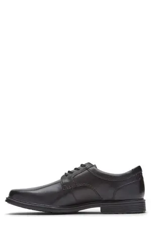 Rockport Taylor Waterproof Plain Toe Derby - Black