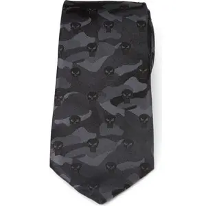 CUFFLINKS, INC. The Punisher Silk Tie - Black