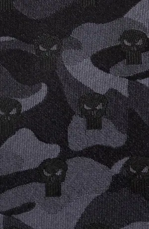CUFFLINKS, INC. The Punisher Silk Tie - Black
