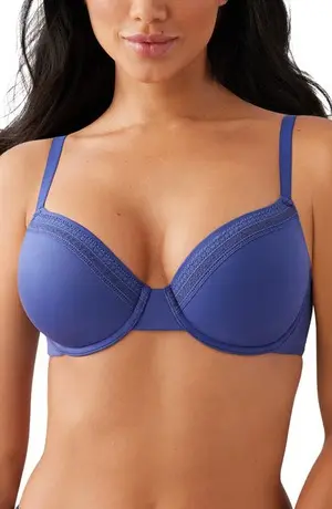 Wacoal Perfect Primer Underwire T-shirt Bra Skipper Blue