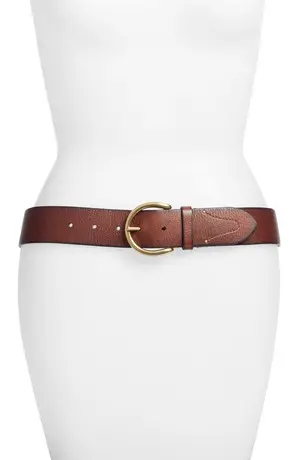 Frye Frye Campus Leather Belt Brown