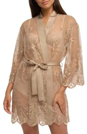Rya Collection Darling Lace Wrap Latte
