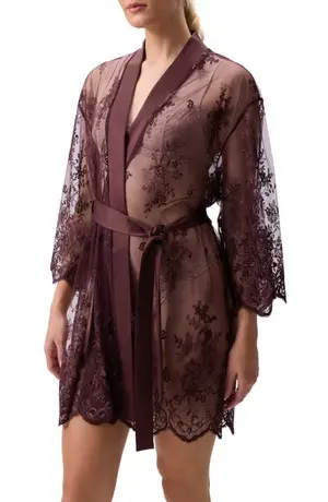 Rya Collection Darling Lace Wrap - Truffle
