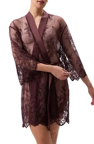 Rya Collection Darling Lace Wrap - Truffle