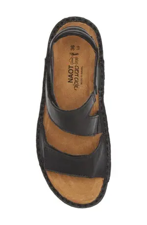 Naot Enid Sandal - Jet Black Leathre