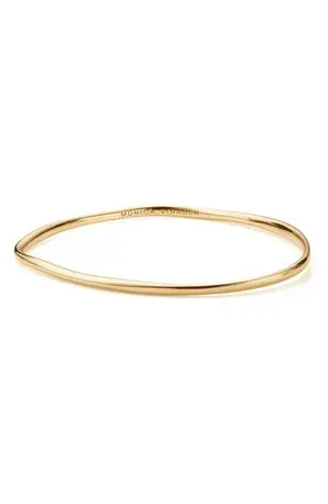 Monica Vinader Nura Reef Bangle - Yellow Gold