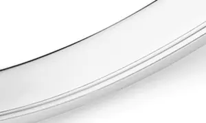 Monica Vinader Signature Pavé Diamond Bangle - Silver