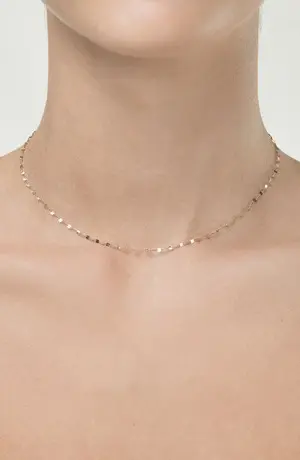 Lana Jewelry Blake 14k Gold Chain Choker - 14kwg