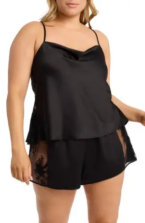 Rya Collection Darling Short Pajamas Black