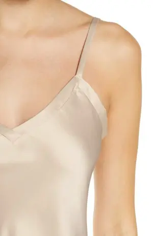 Rya Collection Fresh Satin Chemise - Champagne