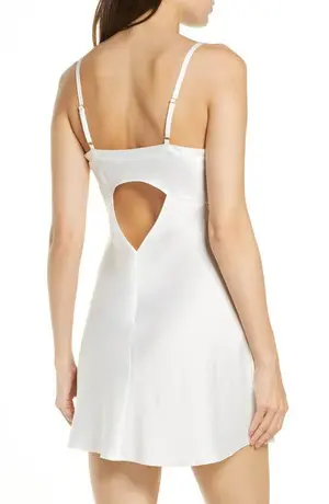 Rya Collection Fresh Satin Chemise - Ivory