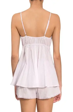 EVERYDAY RITUAL Lily Daisy Camisole Short Pajamas - Lavender