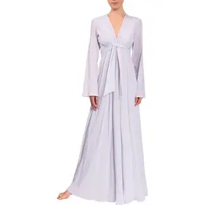 EVERYDAY RITUAL Diane Cotton Duster Robe Lavender
