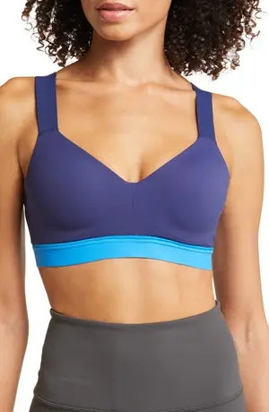 Natori Natori Contour Underwire Sports Bra Dk Bl/ Laps