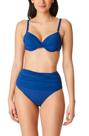 BLEU BY ROD BEATTIE Kore Underwire Bikini Top - Navy