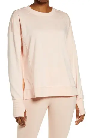 Sweaty Betty After Class Sweatshirt Antique Pink