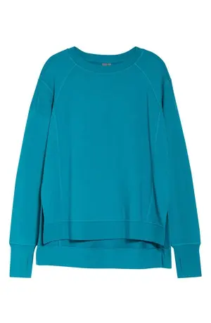 Sweaty Betty After Class Sweatshirt Fjord Green