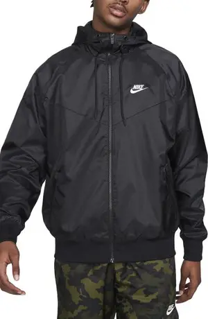 Nike Windrunner Jacket - Black/white
