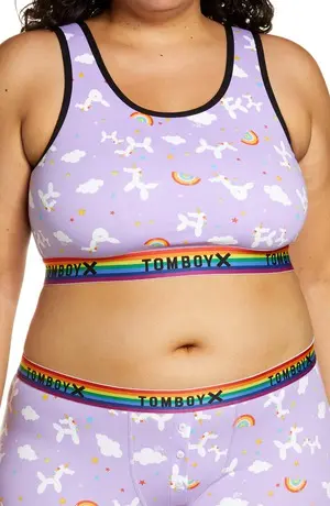 TOMBOYX Essentials Soft Bra Balloonicorn