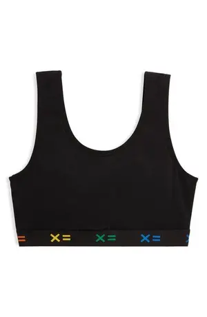 TOMBOYX Essentials Soft Bra - Black X Rainbow