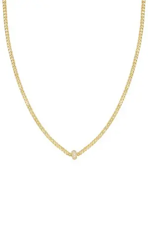 Ettika Chain Link Pendant Necklace - Gold