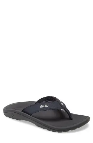 Olukai Ohana Flip Flop - Blue Depth Fabric