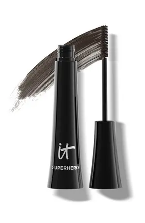 IT COSMETICS Superhero Elastic Stretch Volumizing Mascara Brown