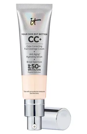 IT COSMETICS Cc+ Color Correcting Full Coverage Cream Spf 50 - Fair Beige