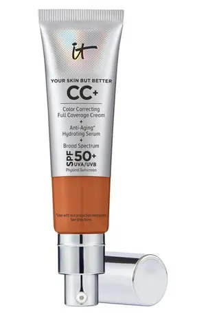 IT COSMETICS Cc+ Color Correcting Full Coverage Cream Spf 50+ Rich Cool