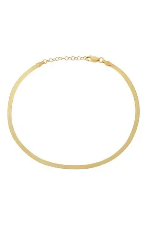 THE M JEWELERS The Flat Chain Anklet