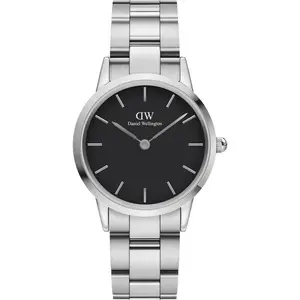 DANIEL WELLINGTON Iconic Bracelet Watch - Black/silver