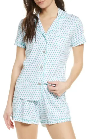 Roller Rabbit Heart Short Pajamas