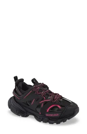 Balenciaga Track Sneaker Black/ Fluo Pink