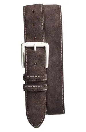 Torino Suede Belt Brown