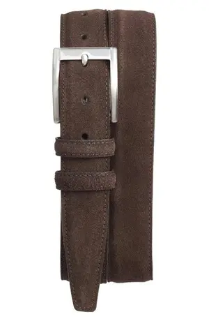 Torino Suede Belt - Espresso