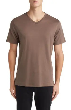 Robert Barakett Georgia Regular Fit V-neck T-shirt Pottery