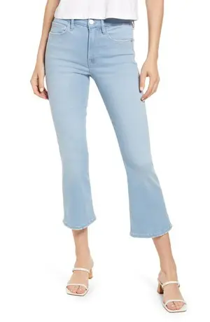 FRAME Le Crop Mini Boot High-rise Jeans