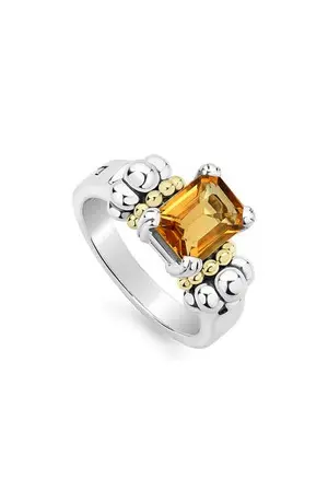Lagos LAGOS Glacier Cocktail Ring Citrine