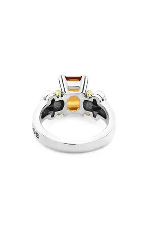 Lagos Glacier Cocktail Ring - Citrine
