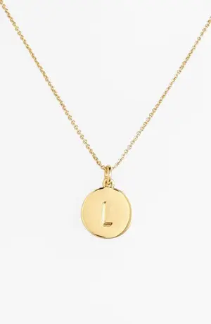 Kate Spade New York Kate Spade New York Initial Pendant Necklace L- Gold