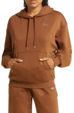 Alo Yoga Alo Accolade Hoodie Cinnamon Brown