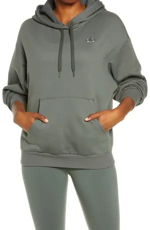 Alo Yoga Alo Accolade Hoodie Dark Cactus