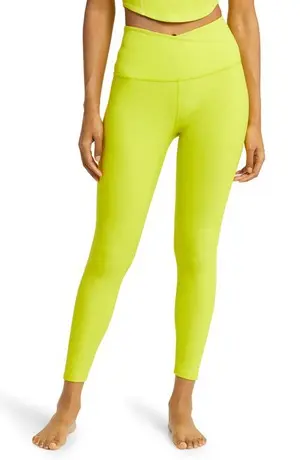Beyond Yoga BEYOND YOGA Space Dye Leggings True Chartreuse Heather