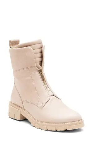 ARA Deon Leather Bootie - Nude