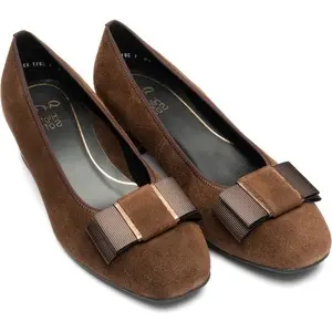 ARA Garnet Suede Pump - Mocca