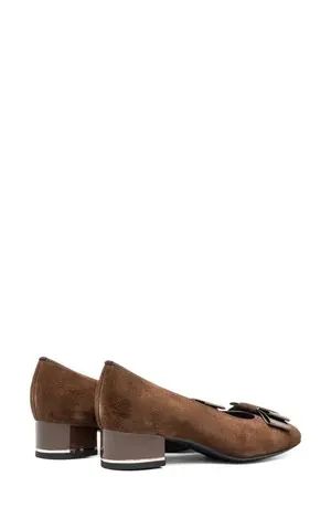 ARA Garnet Suede Pump - Mocca